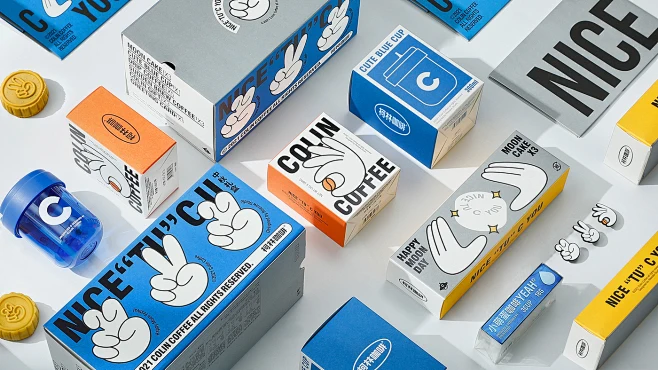 identity package design Packaging visual-花瓣网