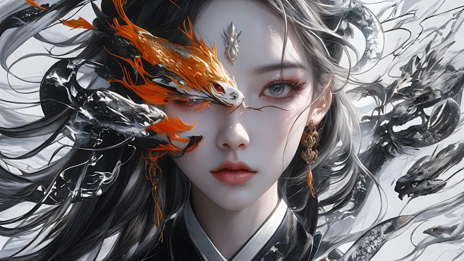 ZXM-半脸-hzj(15)-花瓣网