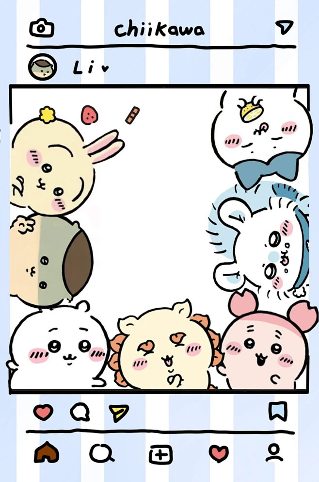 chiikawa透卡自印素材1️⃣ - 小红书图片_Chiikawa图片素材-花瓣网