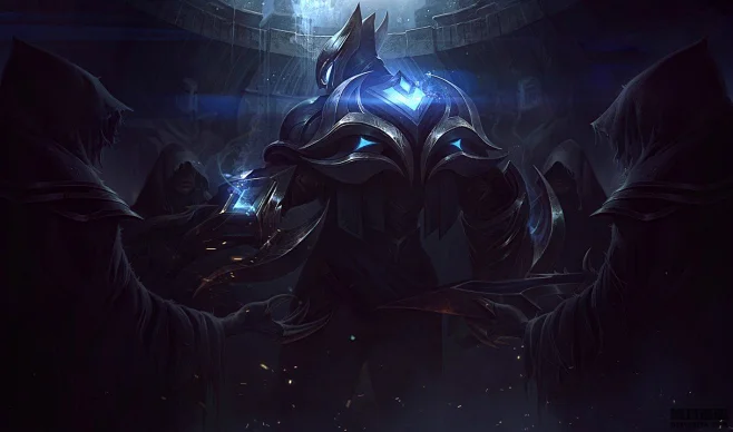 LOL冠军之刃劫 原画 - 德玛西亚LOL视频站图片_英雄联盟图片素材-花瓣网