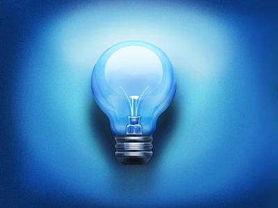 Bulb dribbble-花瓣网