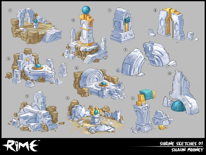 RIME - Concepts 01, shaun mooney : Some concept work I did on the RIME ...