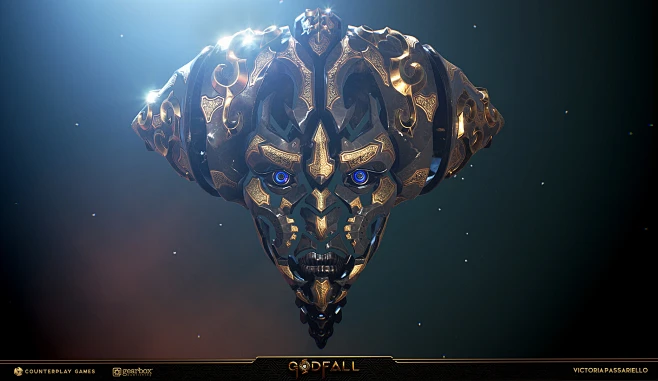 GODFALL SANCTUM FACE, Victoria Passariello : Sanctum Face I made for ...