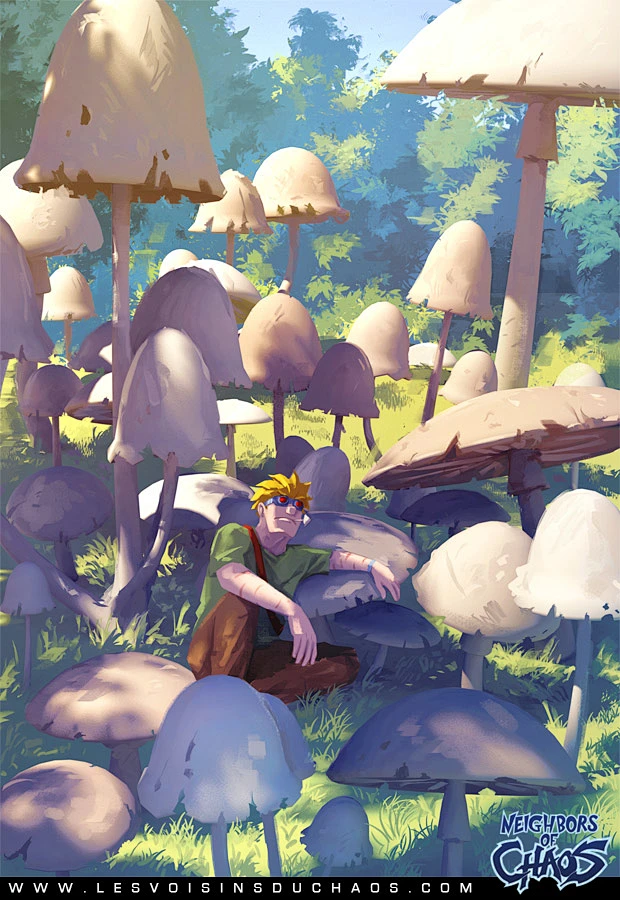 蘑菇由* deviantART的Tohad，品味-花瓣网