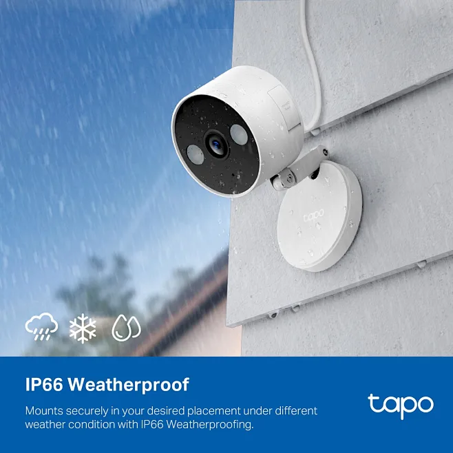 Amazon.com : Tapo TP-Link 2K QHD Security Camera, Indoor/Outdoor ...