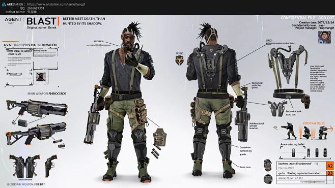 Agent BLAST concept -花瓣网