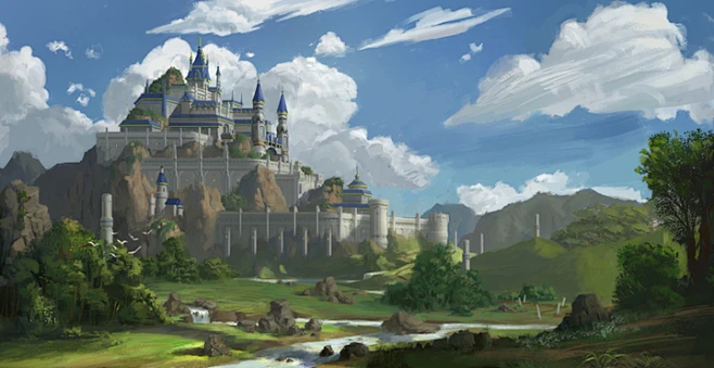 高山城堡-花瓣网