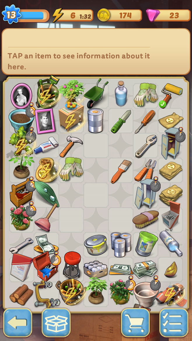 Merge Mansion Item List Guide