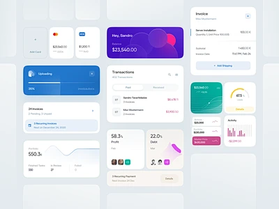 Dashboard Elements stats statistics analysis data visualization data ...