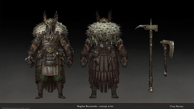 Diablo 4 armor-花瓣网