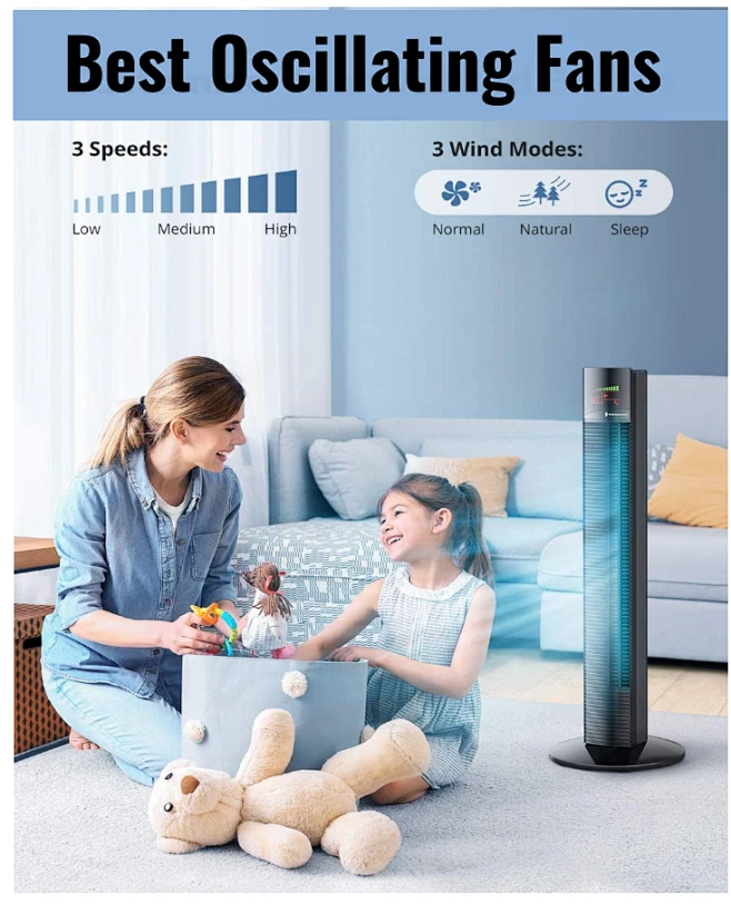 Best Oscillating Fans [Reviews & Buying Guide]-花瓣网