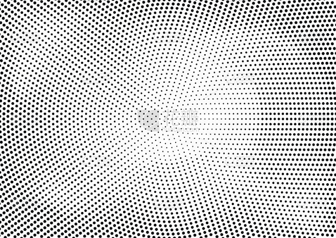 抽象的半色调点状垃圾纹样纹理。复古漫画流行背景。矢量现代垃圾背景海报，网站，名片，明信片，室内和封面