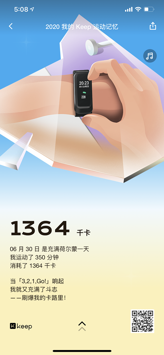 keep年度总结 H5 采集@Sissi 爱莫能助哈哈哈哈