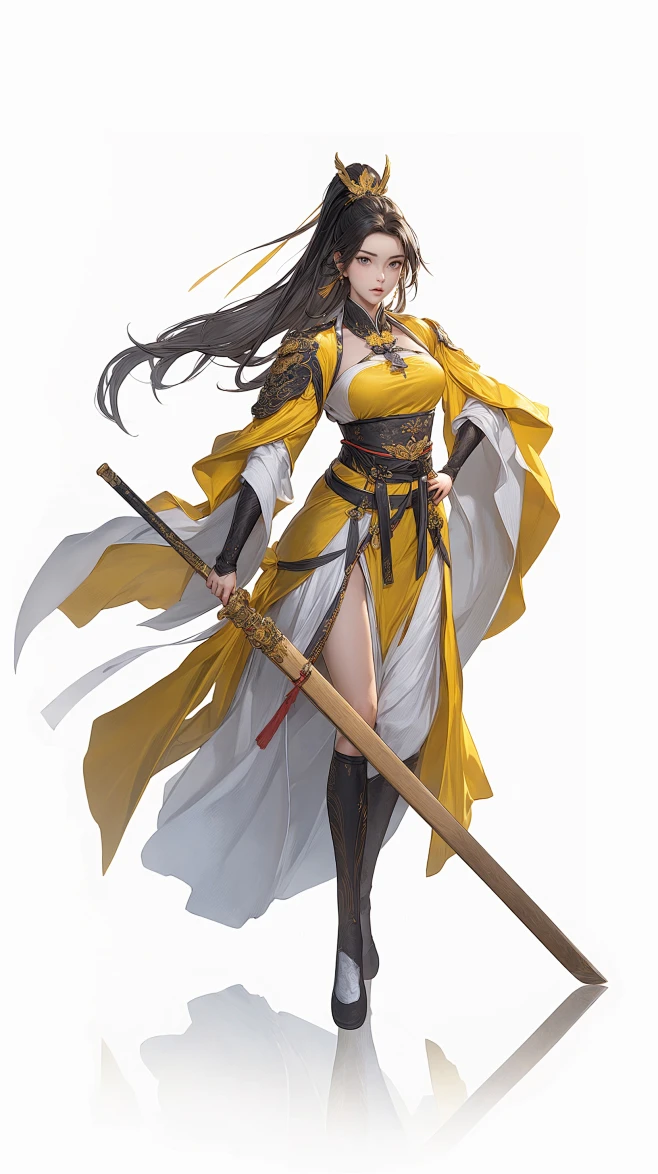 Handeguang-女立绘-hzj(8)-花瓣网