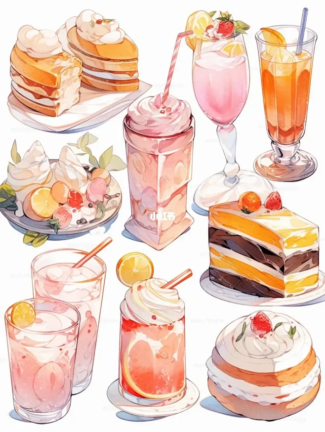 {AI系列}美食设计-花瓣网