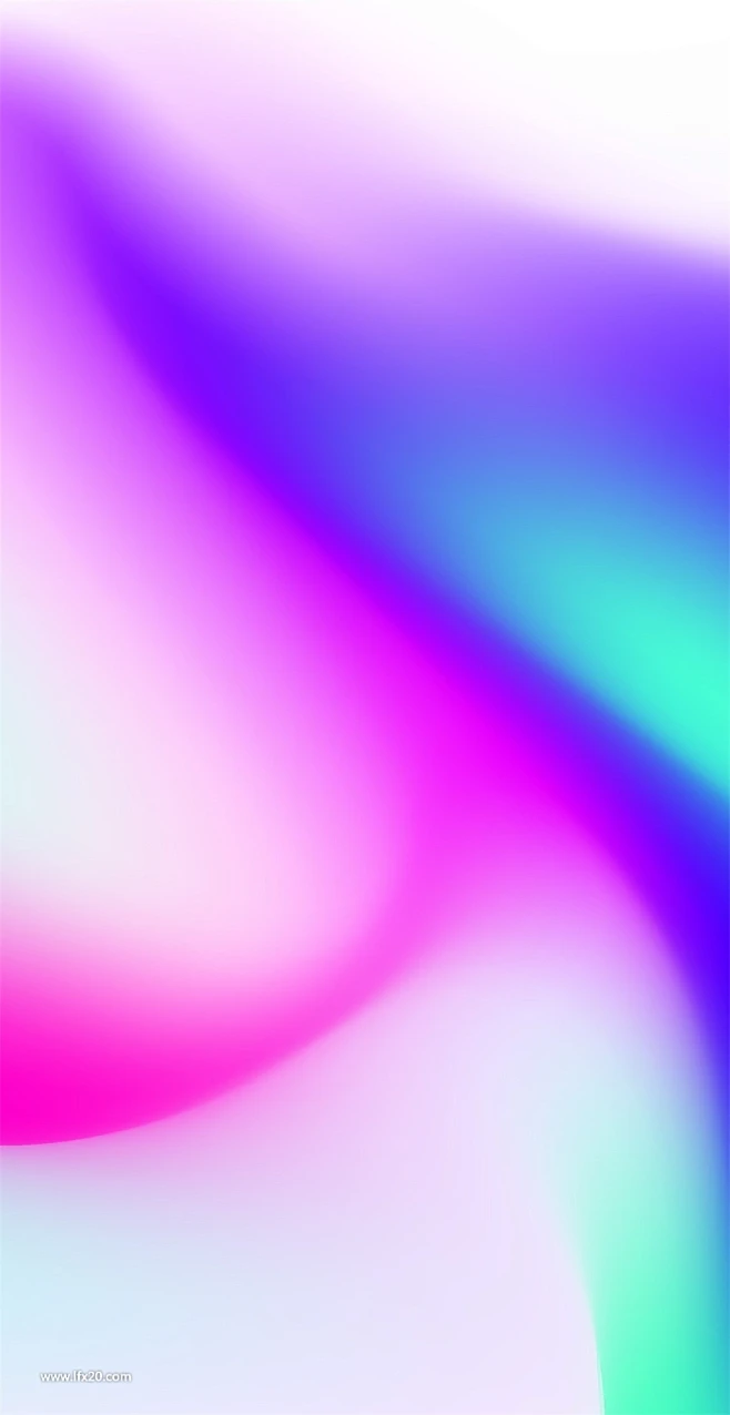 彩色曲线烟云图形柔光光效背景海报-花瓣网