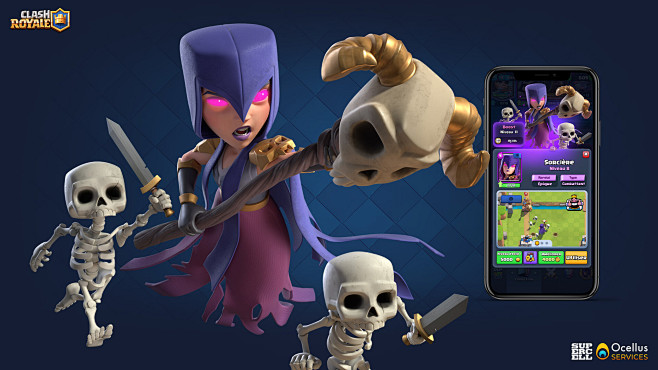 {游戏系列}荷兰supercell 皇室战争，部落冲突（UI，角色，场景）