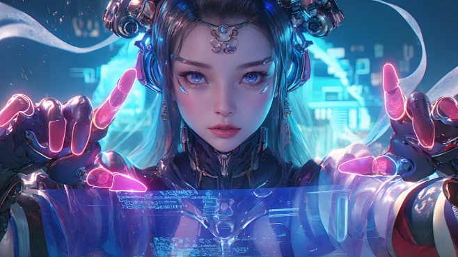 机械赛博朋克-hzj(6)-花瓣网