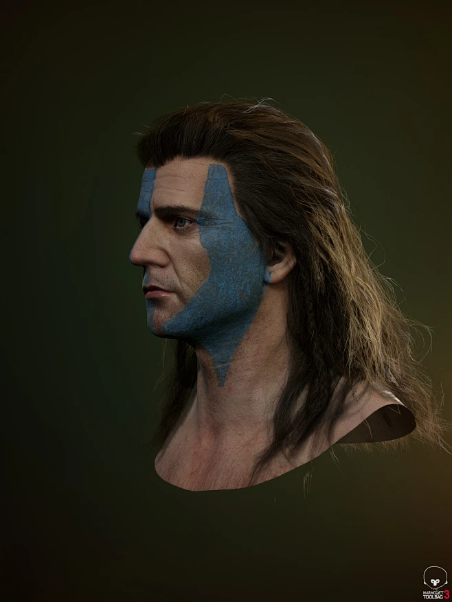 Braveheart - real time head and hair, Georgian Avasilcutei : Braveheart ...