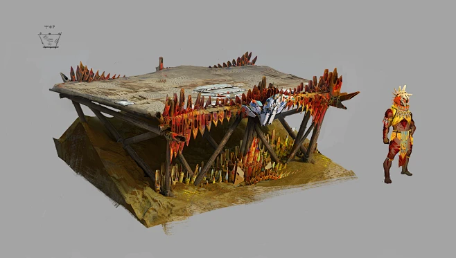 Tenakth's gate and wall-花瓣网