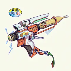怪盗基德的扑克枪——Kaito Kid's Poker Gun-花瓣网