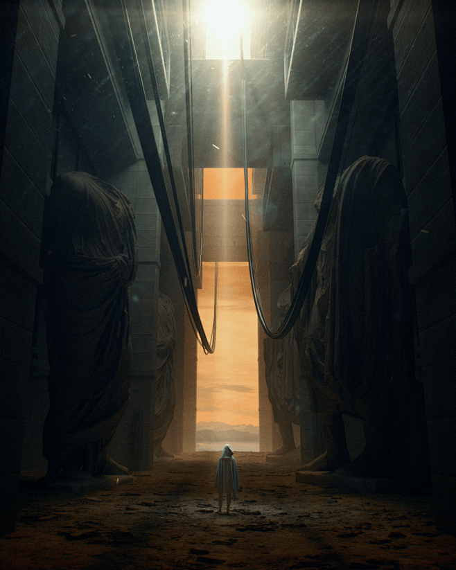 Stuart Lippincott | 未来主义，神域_光影 : Stuart Lippincott，一位来自美国的数字艺术家、概念设计师。他 ...