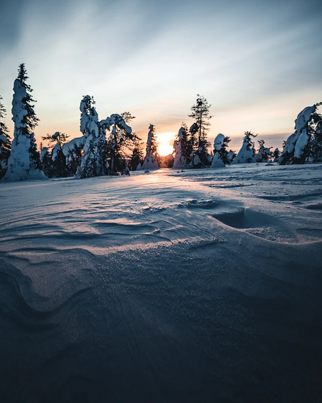 Frozen Snow Aliens // Finnish Lapland : I spent a week up north in ...