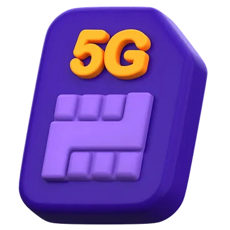 5G Data Roaming 3D Icon-花瓣网