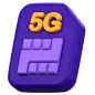 Sim Card 3D Icon图片_3D插画图片素材-花瓣网