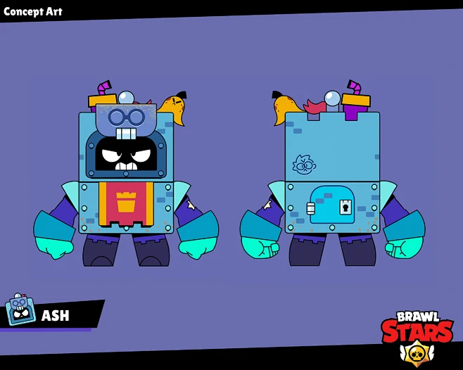 brawl stars brawlstars Character design concept art Digital Art art ...