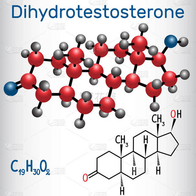 Dihydrotestosterone 双氢睾酮 (androstanolone, 内源性雄激素)-