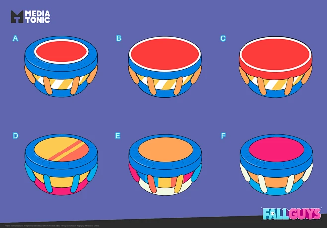 Fall Guys "Free For All" Season 1: Bouncing Drum-花瓣网