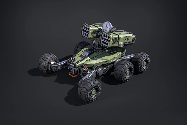 Combat Vehicle, Dima Konovalov : Sub-D modeling practice. Design based ...