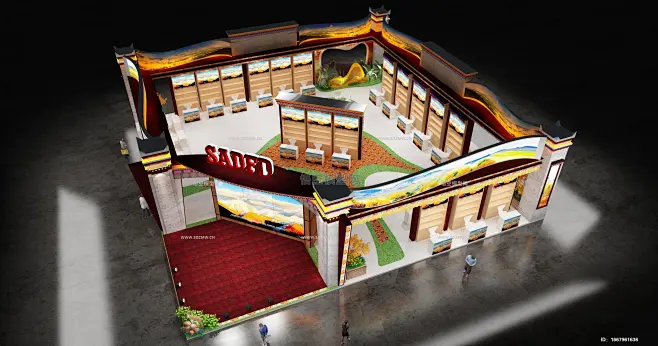 SADFD农博会,3D展模网-花瓣网
