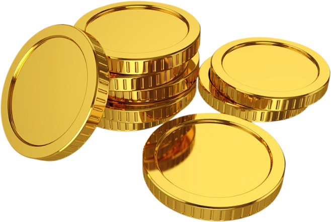 Gold coin _ 3D model