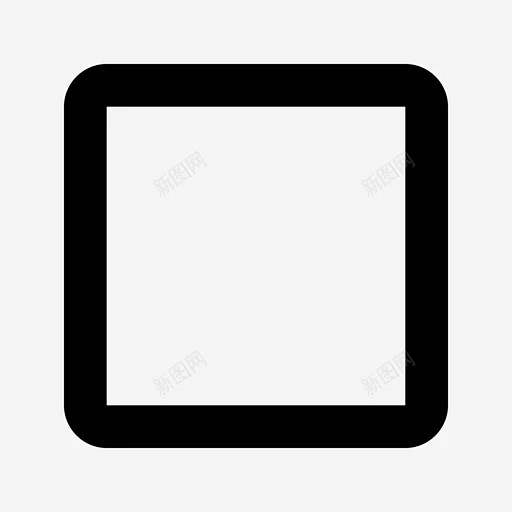 ic_check_box_outline_blank_48px高清素材 ic_check_box_outline_blank_48px 免抠 ...