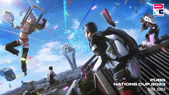 game esports pubg nations world FPS Game branding package design ...