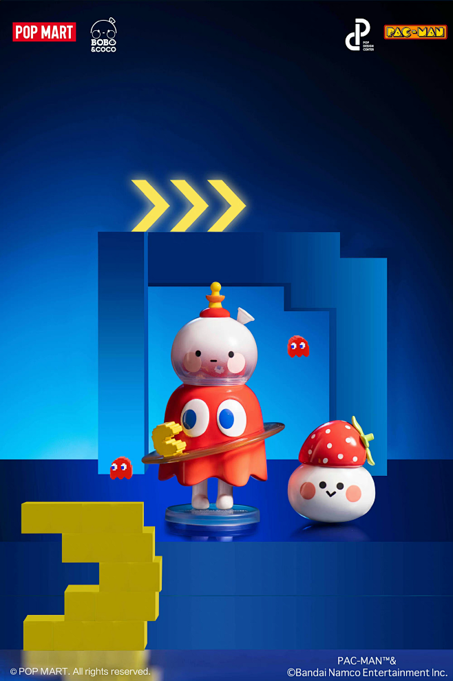 PAC-MAN X BOBO&COCO太空系列