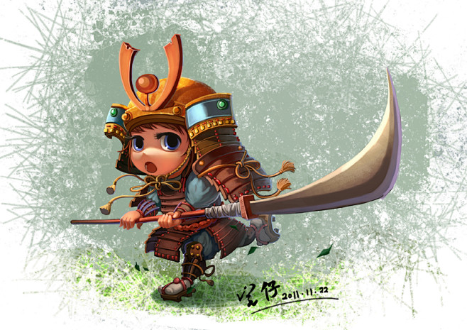 日韩Q版角色原画来自cgbook.cn (657)