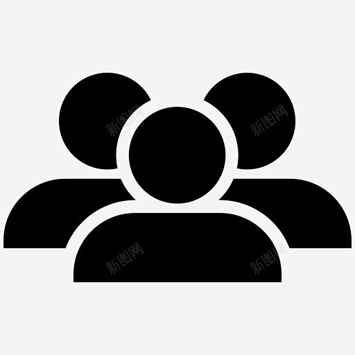 人们人群朋友图标高清素材 人们 人群 团队 朋友 男人 免抠png 设计图片 免费下载