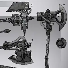 Skyforge - Revenant Axe -花瓣网