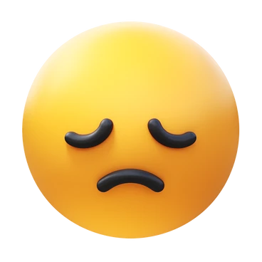 Disappointed face PNG, SVG-花瓣网