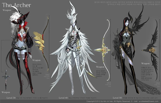 Character Variations Archer 2-花瓣网