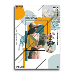 People 01 Poster Collection Design by Zeka Design Fashion Photography ...