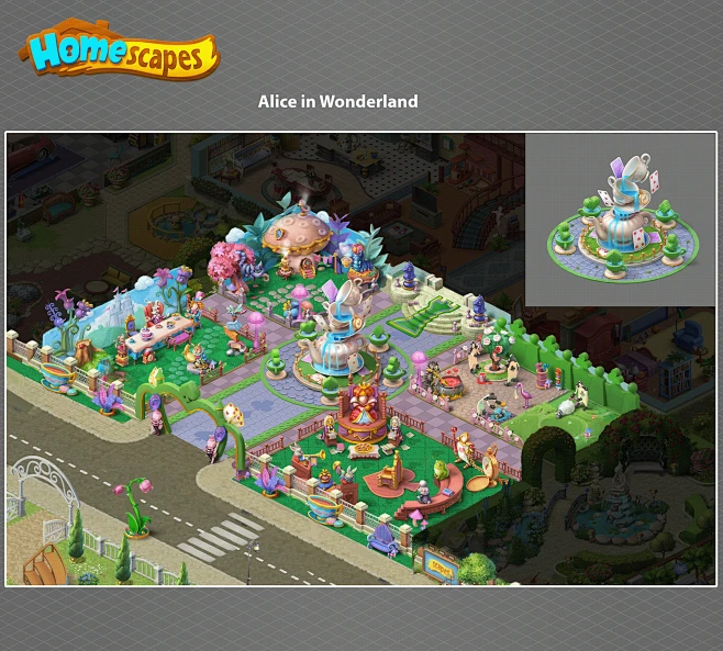 Christmas Digital Art game homescapes new year Paris playrix Playrix Games The Wizard of Oz ...