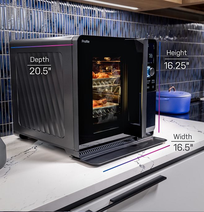 Amazon.com: GE Profile Smart Indoor Smoker with Active Smoke Filtration ...