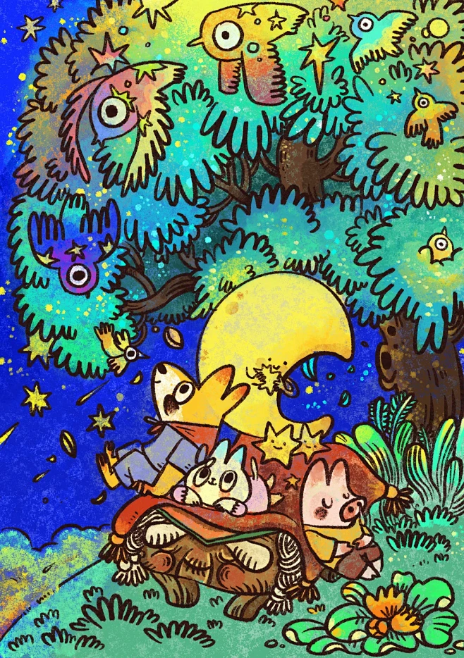 ILLUSTRATION Drawing digital illustration Procreate children ...