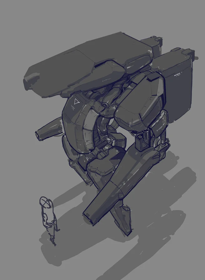 mech (1)图片_CG-机械武器图片素材-花瓣网