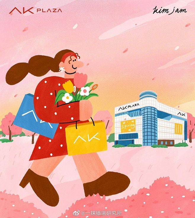 韩国插画师 KIM JAM