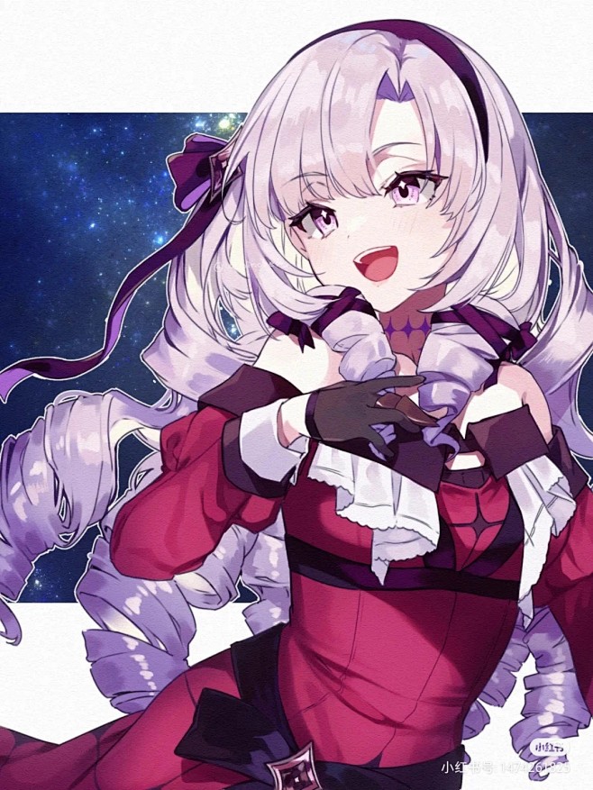 莎乐美 罗马卷 浅紫发紫眸